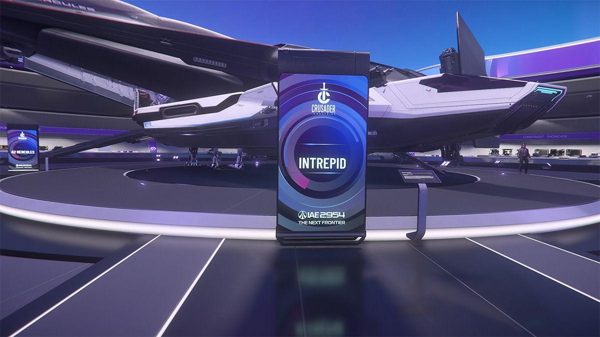 Star Citizen: Crusader Intrepid - Neues Starter Schiff auf der IAE 2954 ...