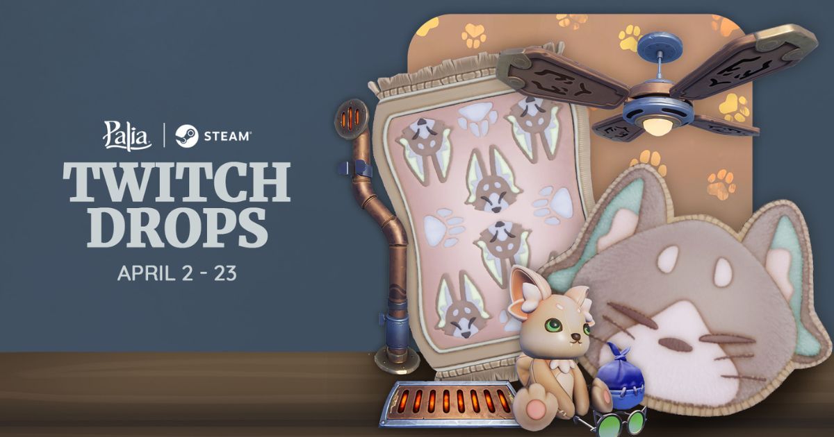 Palia: Sandige und dampfige Twitch-Drops im April