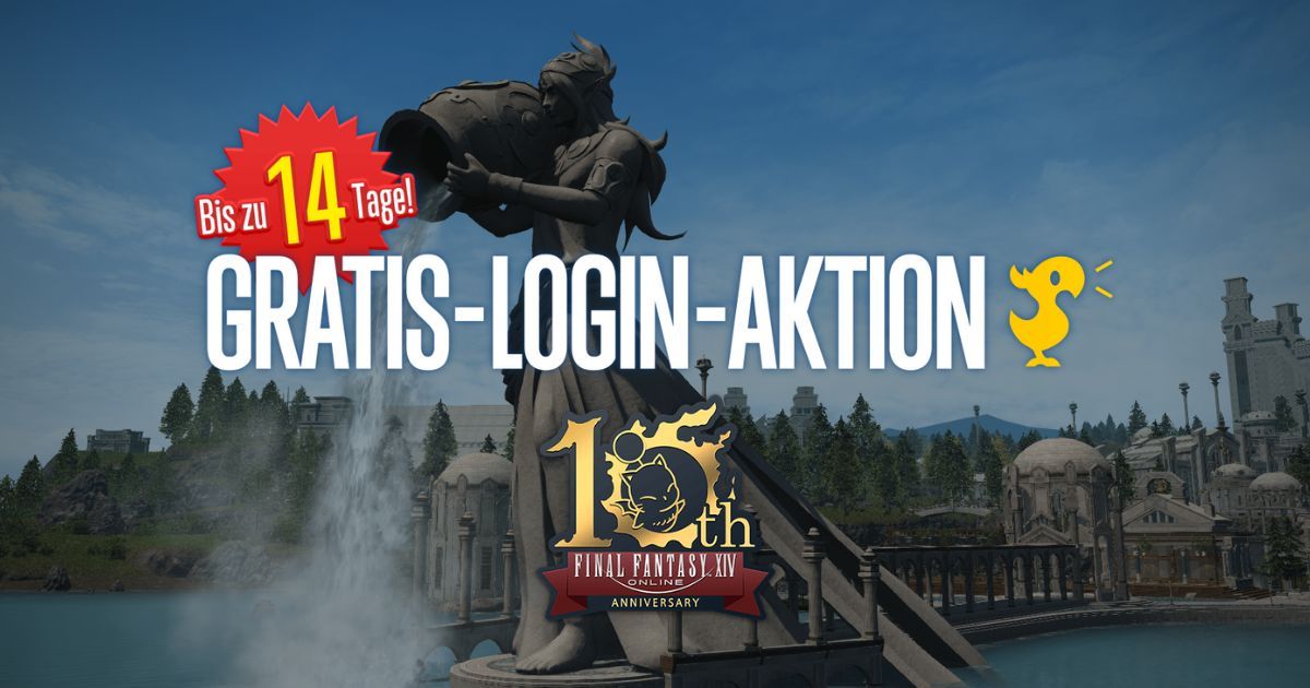 Final Fantasy 14: FFXIV: Gratis Login-Aktion bis zum 31. August