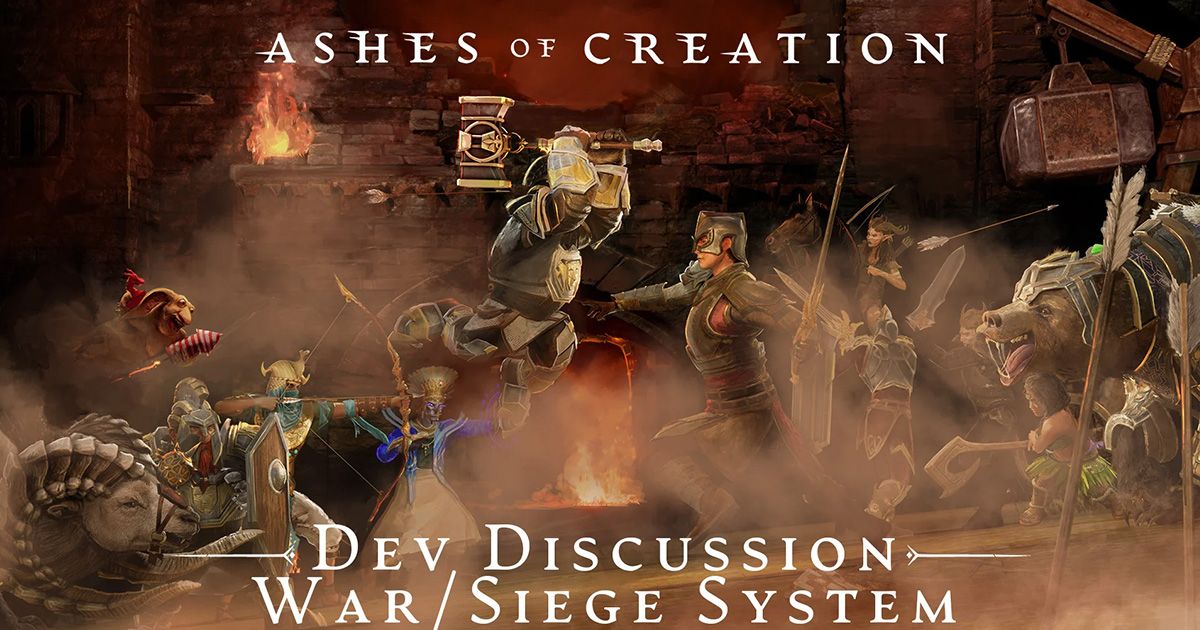 Ashes of Creation: Dev-Diskussion 64 - Krieg- / Belagerungs-Systeme